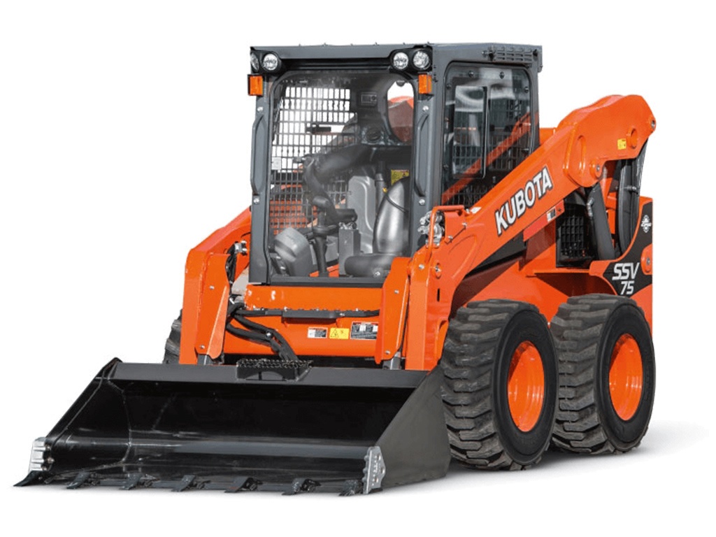 Kubota SSV-75 Skidloader, Wheeled - SSV75P - Ewald Kubota