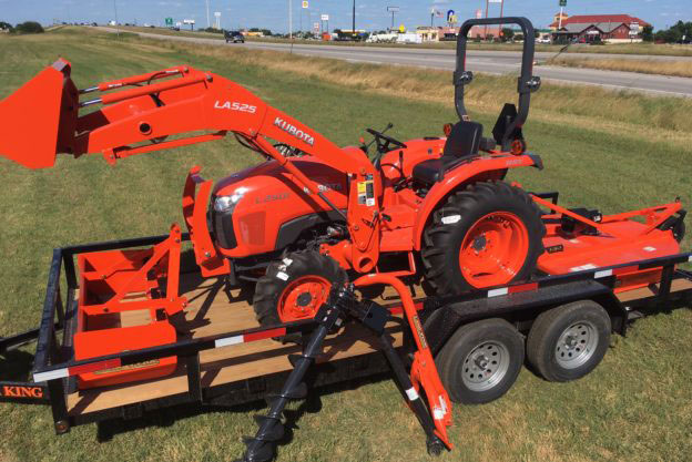 Cowboy Package- Kubota LX2620SUHSD w/25hp Kubota Diesel Engine, 4WD HST ...